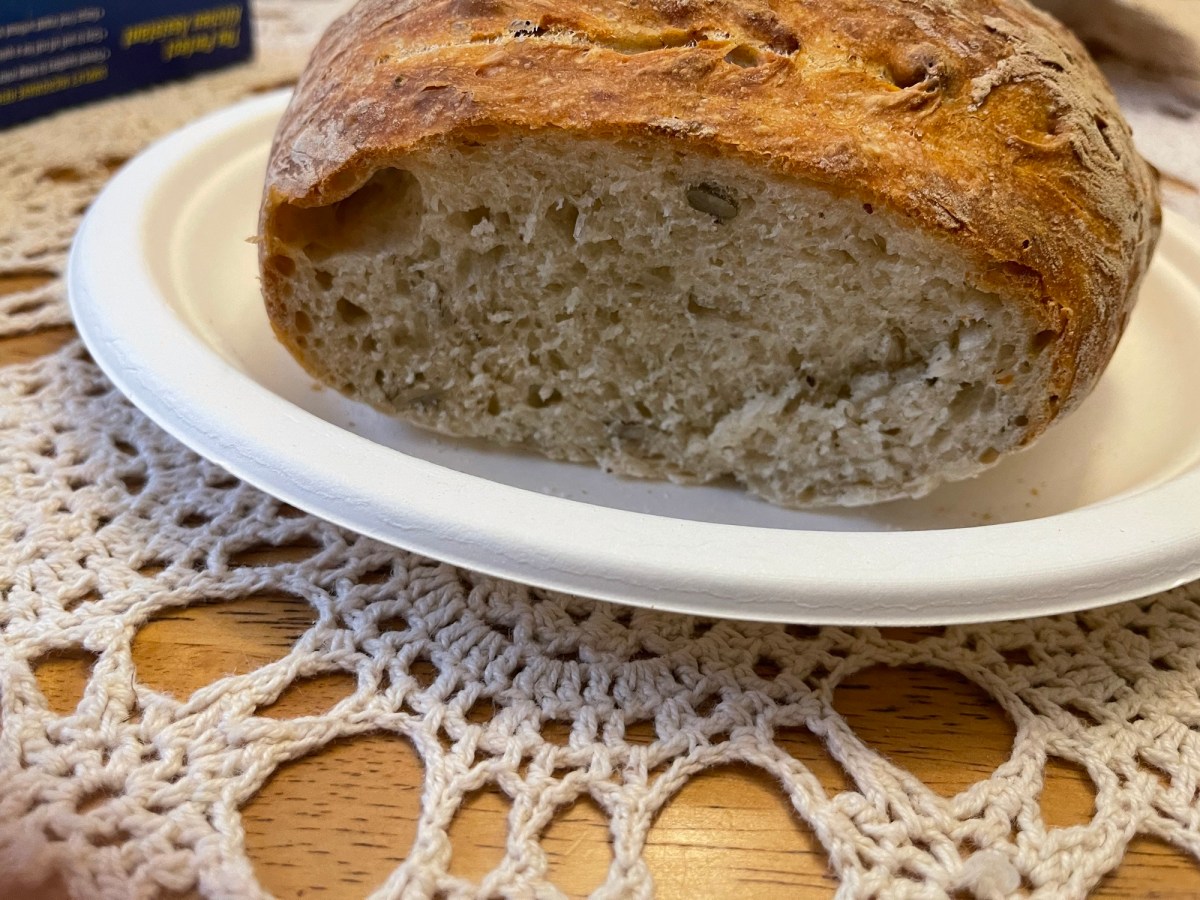 Give Us This Day Our Daily Bread: Homemade Crusty Vegan Bread | A ...